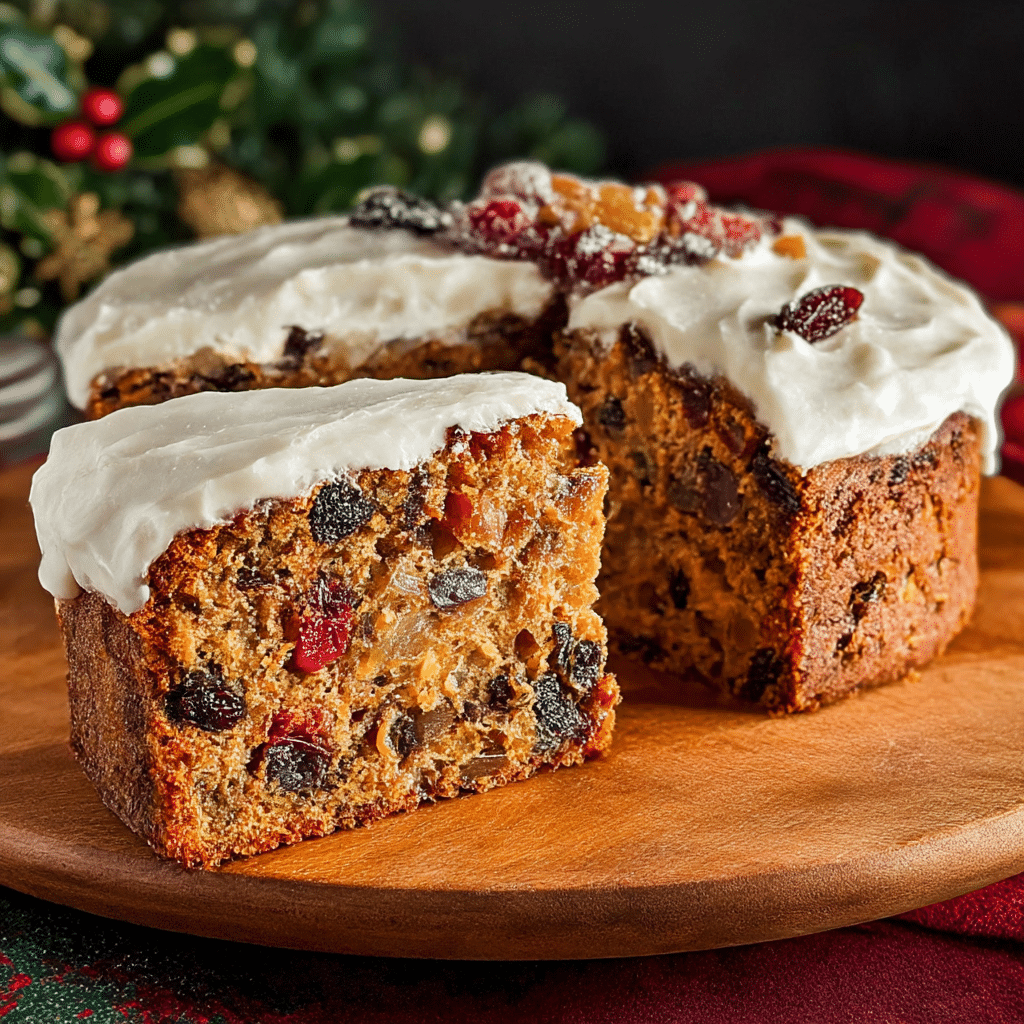 Traditional English Christmas Cake