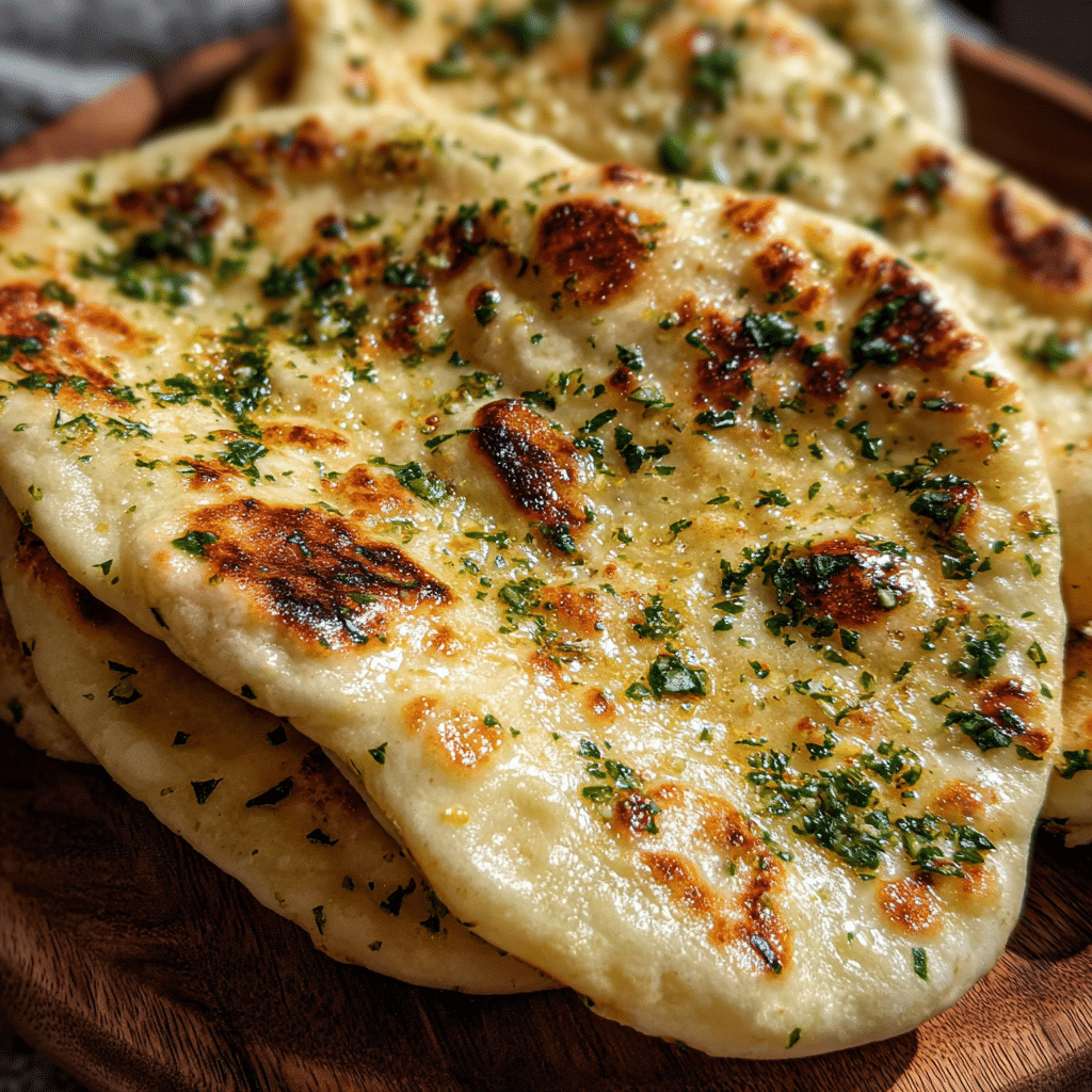 Garlic Naan Bread