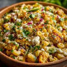 Mexican Street Corn Pasta Salad