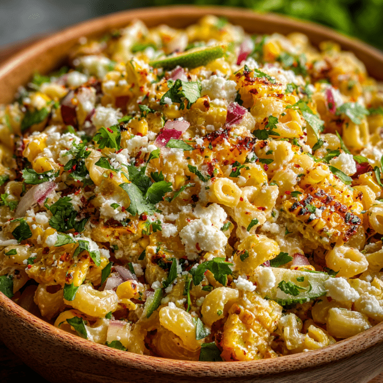 Mexican Street Corn Pasta Salad