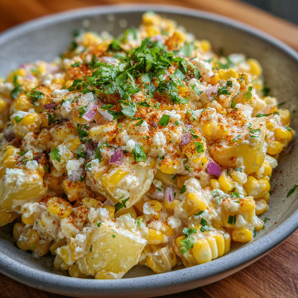 Mexican Street Corn Potato Salad