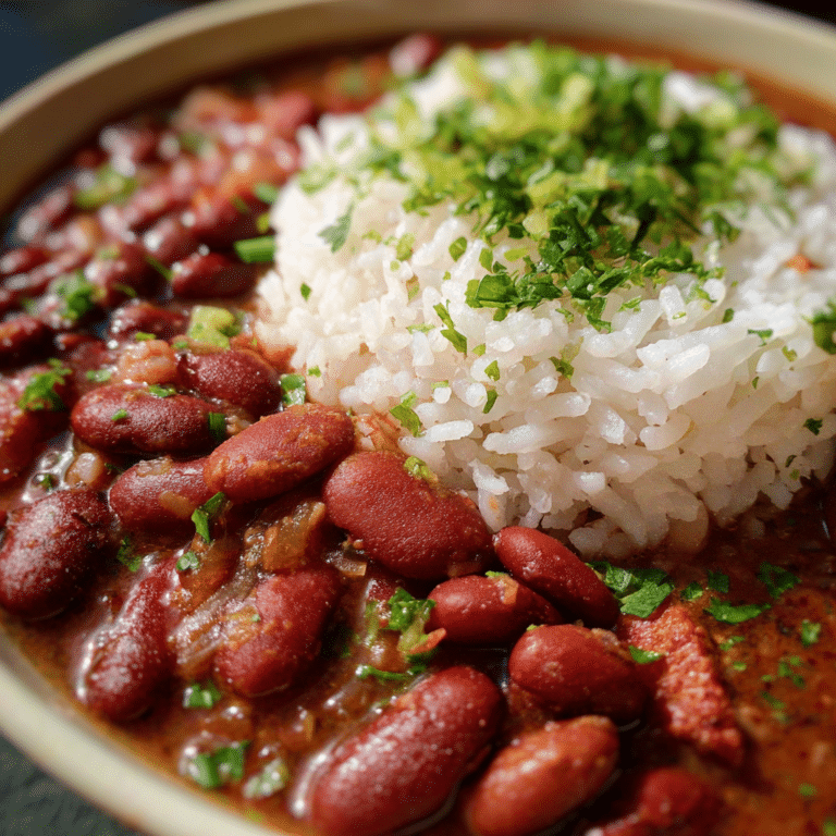 New Orleans–Style Red Beans and Rice